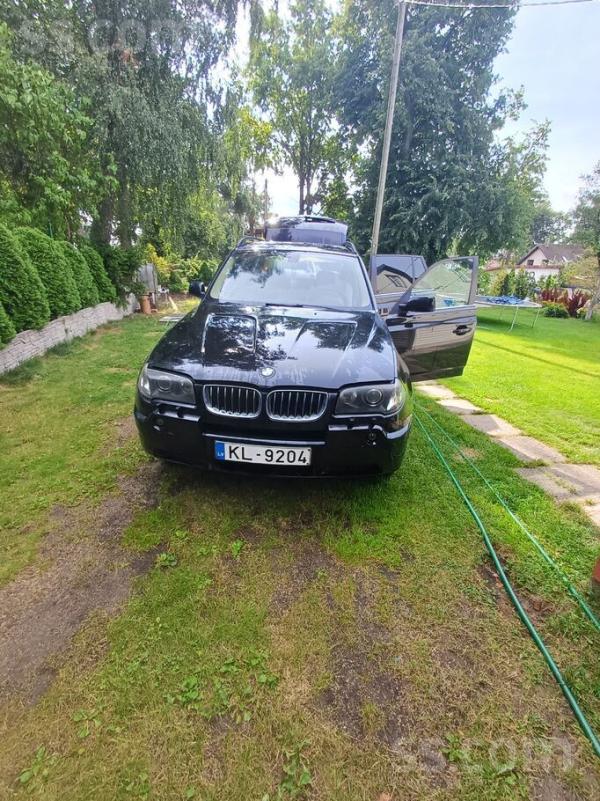 Melns BMW X3 2005 Rīga, ar dzinēja tilpumu 3.00 L un nobraukumu 339 tūkst. km par 3850 €, foto 1 vietnē AUTOMOTO.COM.LV