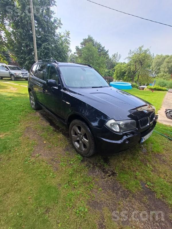 Melns BMW X3 2005 Rīga, ar dzinēja tilpumu 3.00 L un nobraukumu 339 tūkst. km par 3850 €, foto 2 vietnē AUTOMOTO.COM.LV