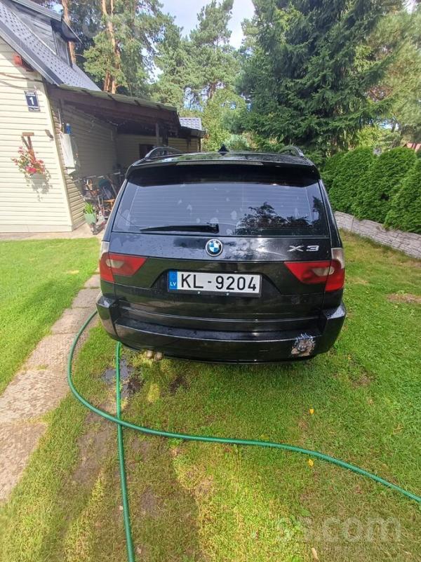 Melns BMW X3 2005 Rīga, ar dzinēja tilpumu 3.00 L un nobraukumu 339 tūkst. km par 3850 €, foto 3 vietnē AUTOMOTO.COM.LV