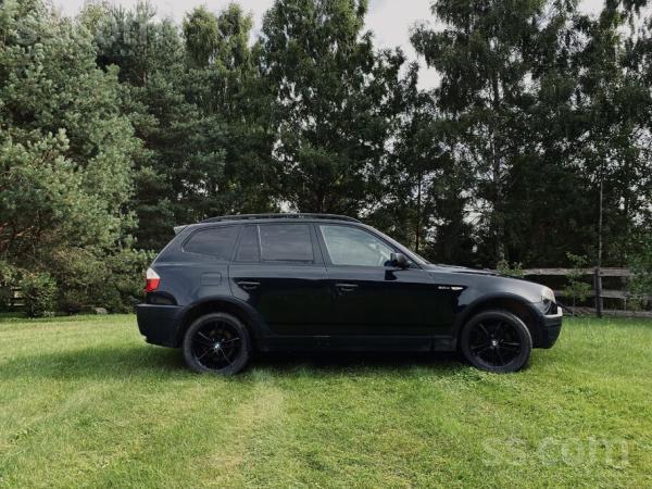 Melns BMW X3 2005 Ogre, ar dzinēja tilpumu 2.00 L un nobraukumu 351 tūkst. km par 3100 €, foto 1 vietnē AUTOMOTO.COM.LV