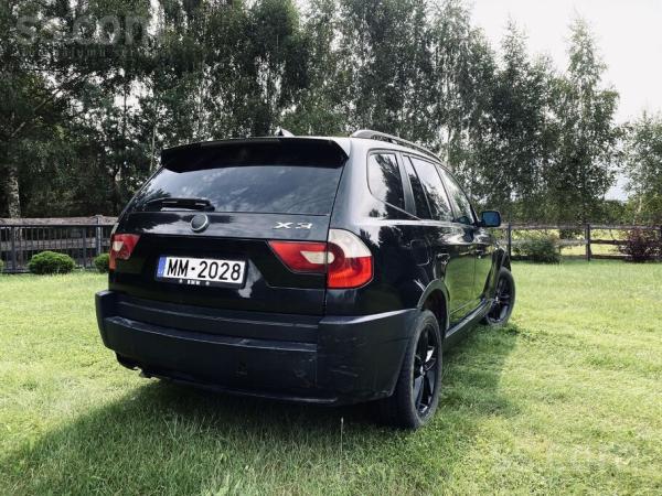 Melns BMW X3 2005 Ogre, ar dzinēja tilpumu 2.00 L un nobraukumu 351 tūkst. km par 3100 €, foto 3 vietnē AUTOMOTO.COM.LV