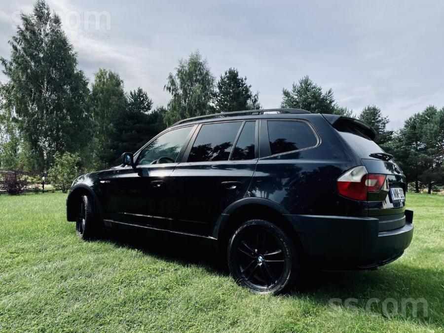 Черный БМВ Х3 2005 в Огре, объемом двигателя 2.00 л и пробегом 351 тыс. км за 3100 €, фото 6 на AUTOMOTO.COM.LV