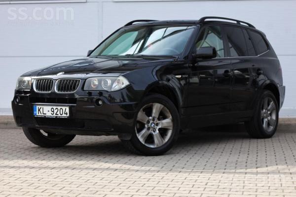 Black BMW X3 2005 in Riga, with an engine capacity of 3.00 L and mileage of 339 thousand km for 3495 €, photo 1 on AUTOMOTO.COM.LV