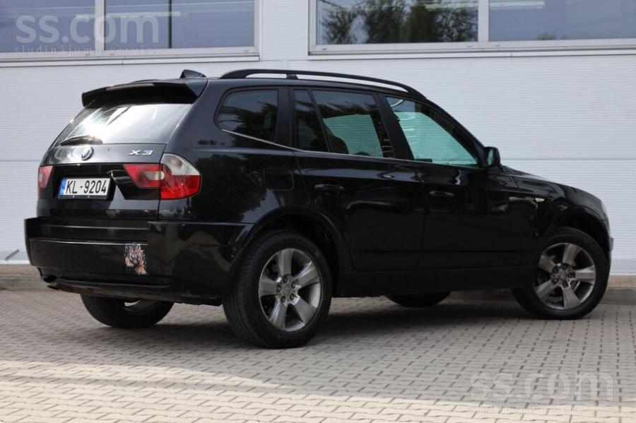 Melns BMW X3 2005 Rīga, ar dzinēja tilpumu 3.00 L un nobraukumu 339 tūkst. km par 3495 €, foto 5 vietnē AUTOMOTO.COM.LV