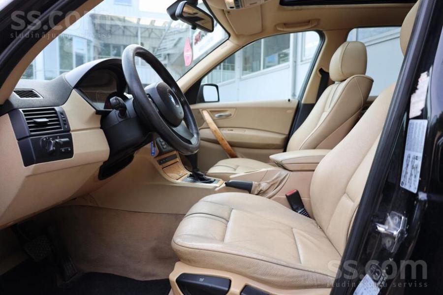 Melns BMW X3 2005 Rīga, ar dzinēja tilpumu 3.00 L un nobraukumu 339 tūkst. km par 3495 €, foto 8 vietnē AUTOMOTO.COM.LV