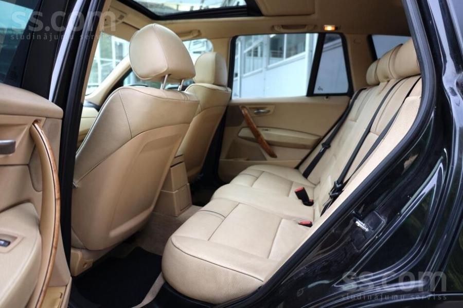 Melns BMW X3 2005 Rīga, ar dzinēja tilpumu 3.00 L un nobraukumu 339 tūkst. km par 3495 €, foto 13 vietnē AUTOMOTO.COM.LV