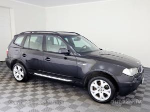 Melns BMW X3 2005 Tallina, ar dzinēja tilpumu 3.00 L un nobraukumu 367 tūkst. km par 2999 €, foto  vietnē AUTOMOTO.COM.LV