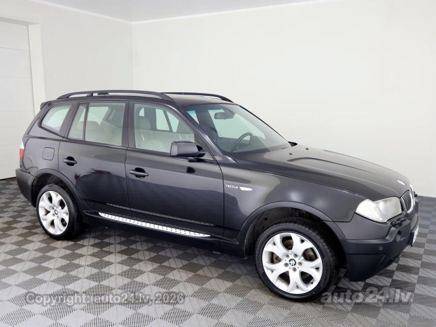 Melns BMW X3 2005 Tallina, ar dzinēja tilpumu 3.00 L un nobraukumu 367 tūkst. km par 2999 €, foto 1 vietnē AUTOMOTO.COM.LV