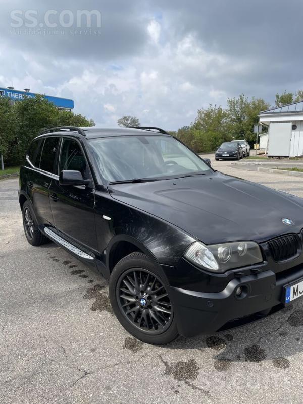Melns BMW X3 2005 Rīga, ar dzinēja tilpumu 3.00 L un nobraukumu 328 tūkst. km par 6000 €, foto 9 vietnē AUTOMOTO.COM.LV