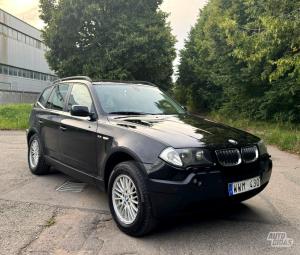 Черный БМВ Х3 2005 в Шяуляй, объемом двигателя 2.50 л и пробегом 262 тыс. км за 3250 €, фото  на AUTOMOTO.COM.LV