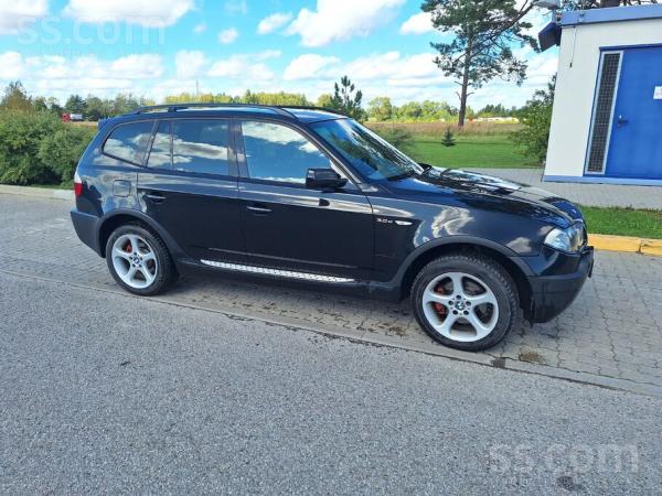 Black BMW X3 2005 in Saldus, with an engine capacity of 3.00 L and mileage of 410 thousand km for 3820 €, photo 3 on AUTOMOTO.COM.LV