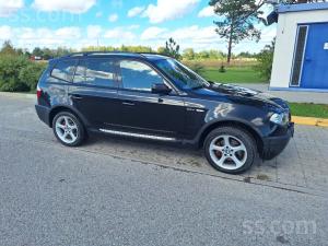 Black BMW X3 2005 in Saldus, with an engine capacity of 3.00 L and mileage of 410 thousand km for 3820 €, photo 3 on AUTOMOTO.COM.LV