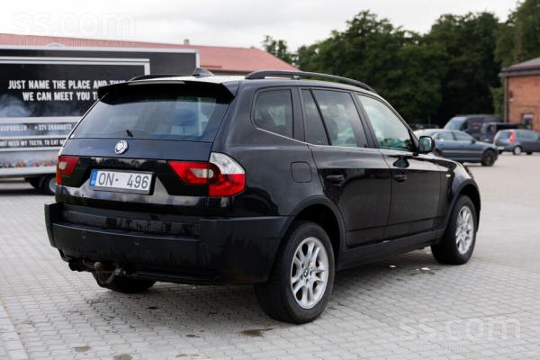 Black BMW X3 2005 in Liepaja, with an engine capacity of 3.00 L and mileage of 423 thousand km for 3200 €, photo 3 on AUTOMOTO.COM.LV