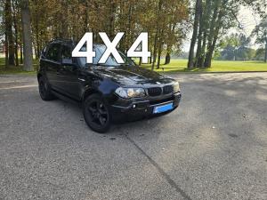 Black BMW X3 2005 in Vilkaviskis, with an engine capacity of 2.00 L and mileage of 0 thousand km for 2300 €, photo  on AUTOMOTO.COM.LV