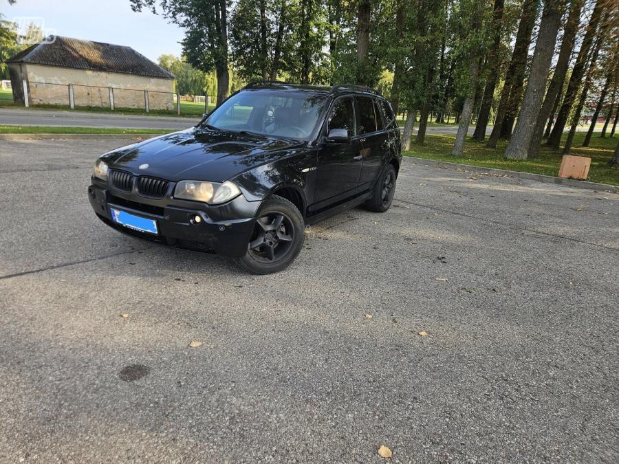 Melns BMW X3 2005 Vilkaviškis, ar dzinēja tilpumu 2.00 L un nobraukumu 0 tūkst. km par 2300 €, foto 3 vietnē AUTOMOTO.COM.LV