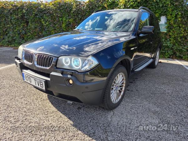 Black BMW X3 2005 in Narva, with an engine capacity of 3.00 L and mileage of 351 thousand km for 4300 €, photo 1 on AUTOMOTO.COM.LV