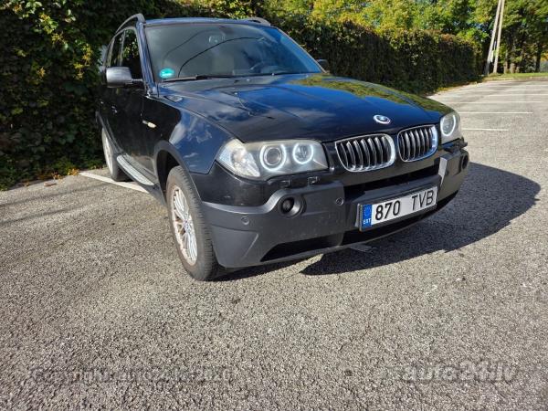 Black BMW X3 2005 in Narva, with an engine capacity of 3.00 L and mileage of 351 thousand km for 4300 €, photo 10 on AUTOMOTO.COM.LV