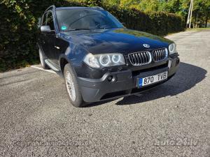 Melns BMW X3 2005 Narva, ar dzinēja tilpumu 3.00 L un nobraukumu 351 tūkst. km par 4300 €, foto 10 vietnē AUTOMOTO.COM.LV