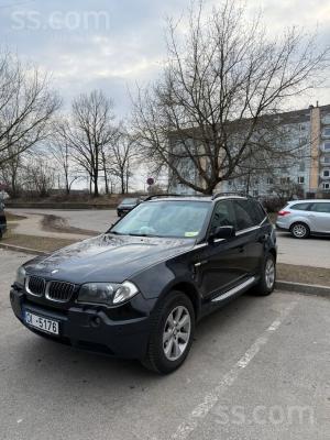 Melns BMW X3 2005 Rīga, ar dzinēja tilpumu 3.00 L un nobraukumu 310 tūkst. km par 3500 €, foto 3 vietnē AUTOMOTO.COM.LV