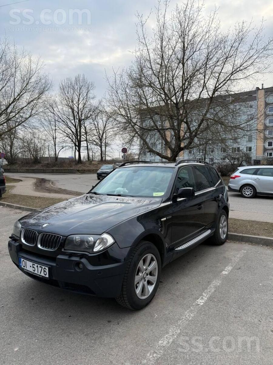 Melns BMW X3 2005 Rīga, ar dzinēja tilpumu 3.00 L un nobraukumu 310 tūkst. km par 3500 €, foto 3 vietnē AUTOMOTO.COM.LV