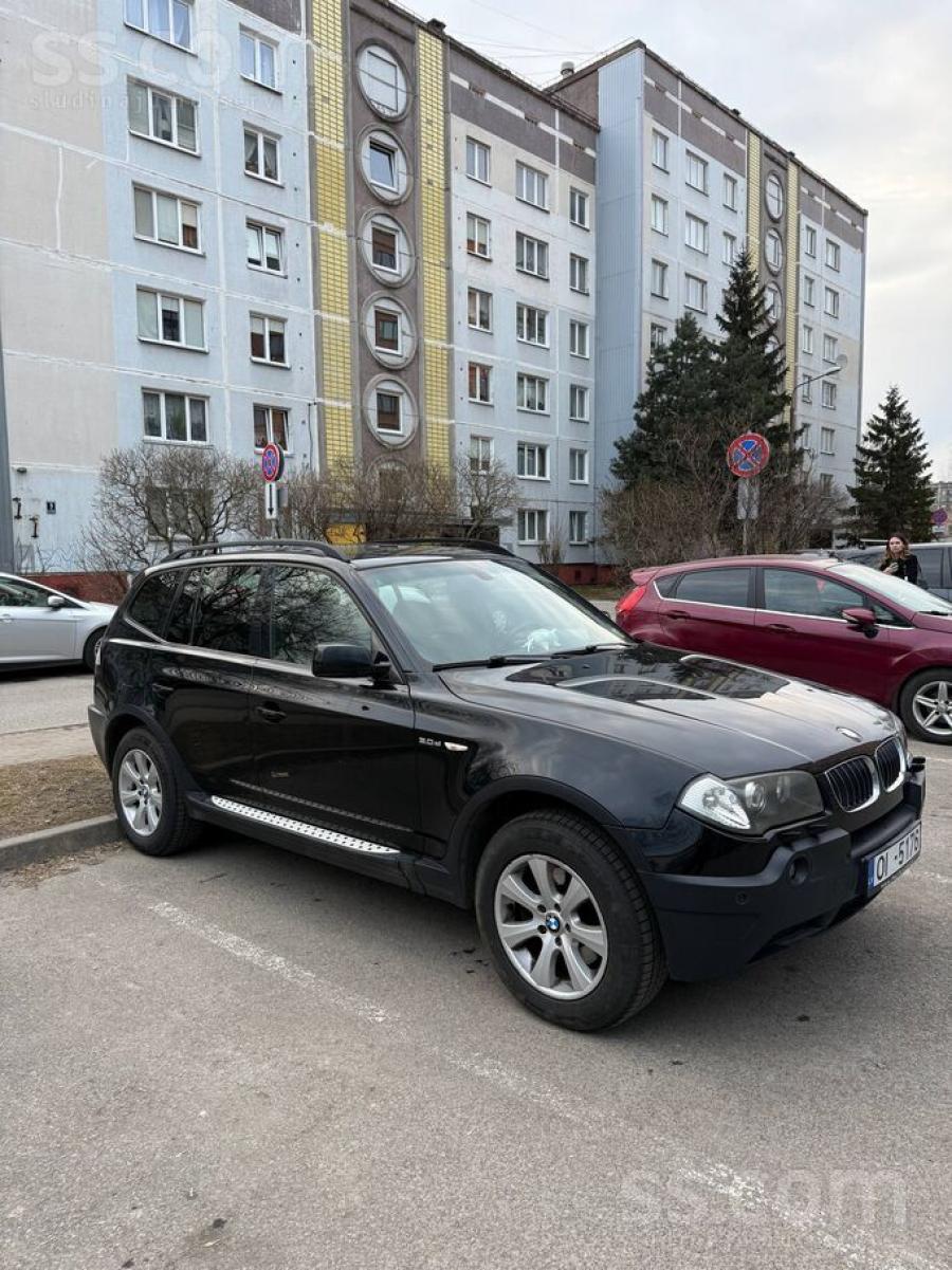 Melns BMW X3 2005 Rīga, ar dzinēja tilpumu 3.00 L un nobraukumu 310 tūkst. km par 3500 €, foto 8 vietnē AUTOMOTO.COM.LV