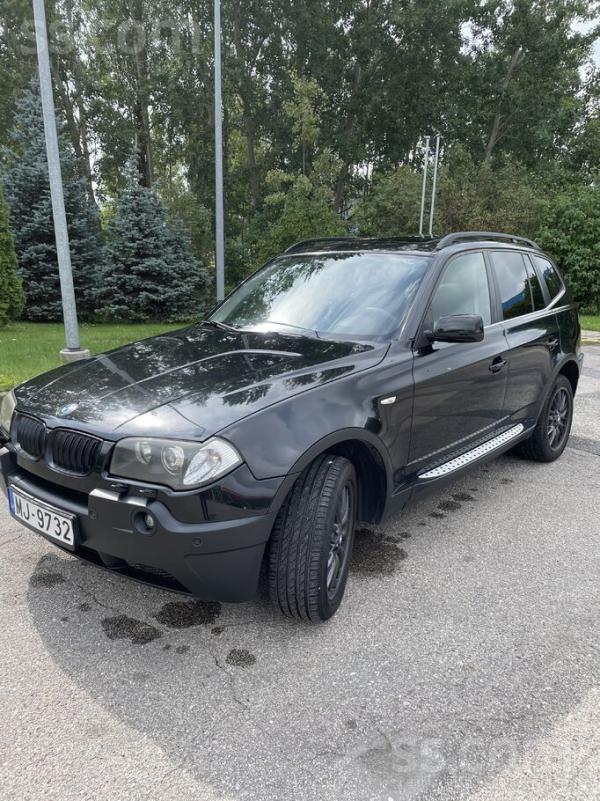 Melns BMW X3 2005 Rīga, ar dzinēja tilpumu 3.00 L un nobraukumu 330 tūkst. km par 5000 €, foto 3 vietnē AUTOMOTO.COM.LV