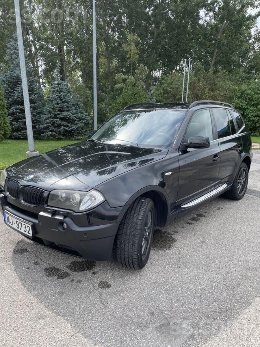 Melns BMW X3 2005 Rīga, ar dzinēja tilpumu 3.00 L un nobraukumu 330 tūkst. km par 5000 €, foto 3 vietnē AUTOMOTO.COM.LV