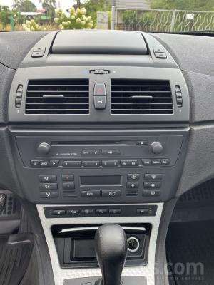 Melns BMW X3 2005 Rīga, ar dzinēja tilpumu 3.00 L un nobraukumu 330 tūkst. km par 5000 €, foto 14 vietnē AUTOMOTO.COM.LV