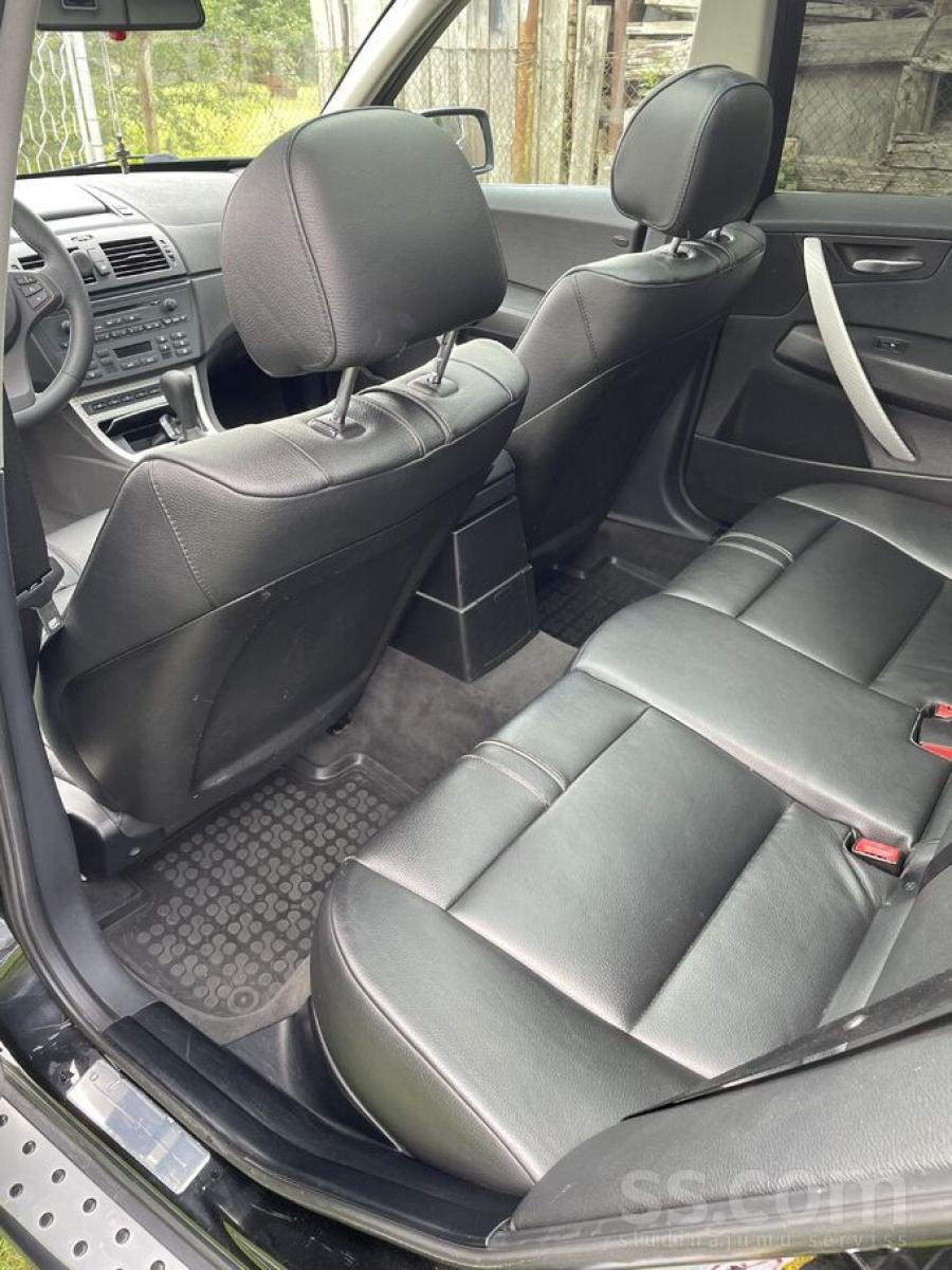 Melns BMW X3 2005 Rīga, ar dzinēja tilpumu 3.00 L un nobraukumu 330 tūkst. km par 5000 €, foto 17 vietnē AUTOMOTO.COM.LV