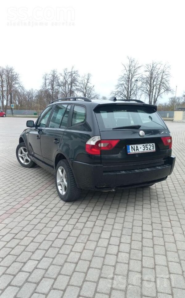 Melns BMW X3 2005 Dobele, ar dzinēja tilpumu 2.00 L un nobraukumu 326 tūkst. km par 3000 €, foto 4 vietnē AUTOMOTO.COM.LV