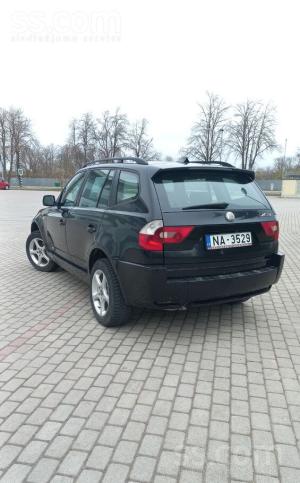 Черный БМВ Х3 2005 в Добеле, объемом двигателя 2.00 л и пробегом 326 тыс. км за 3000 €, фото 4 на AUTOMOTO.COM.LV