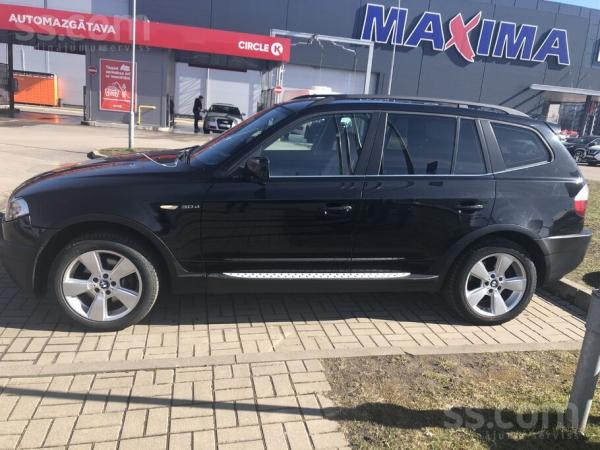 Melns BMW X3 2006 Rīga, ar dzinēja tilpumu 3.00 L un nobraukumu 277 tūkst. km par 4900 €, foto 3 vietnē AUTOMOTO.COM.LV