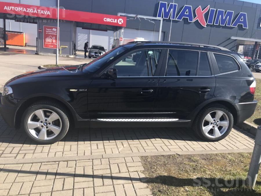 Melns BMW X3 2006 Rīga, ar dzinēja tilpumu 3.00 L un nobraukumu 277 tūkst. km par 4900 €, foto 3 vietnē AUTOMOTO.COM.LV