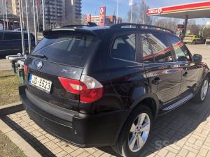 Melns BMW X3 2006 Rīga, ar dzinēja tilpumu 3.00 L un nobraukumu 277 tūkst. km par 4900 €, foto 5 vietnē AUTOMOTO.COM.LV