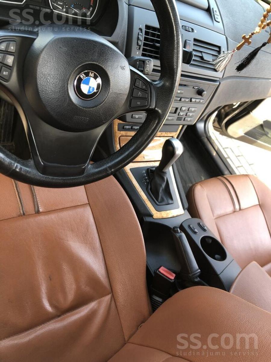 Melns BMW X3 2006 Rīga, ar dzinēja tilpumu 3.00 L un nobraukumu 277 tūkst. km par 4900 €, foto 7 vietnē AUTOMOTO.COM.LV
