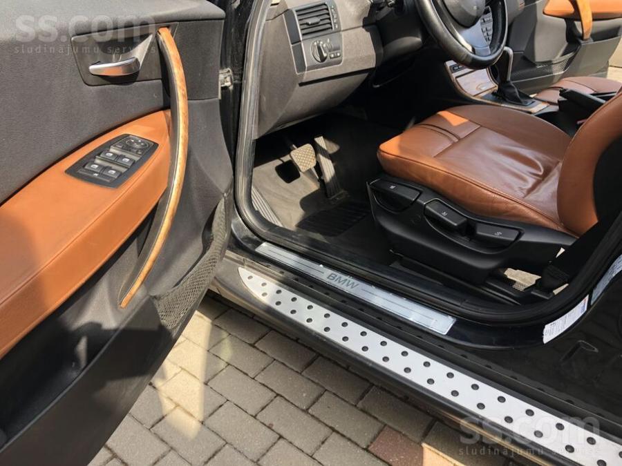 Melns BMW X3 2006 Rīga, ar dzinēja tilpumu 3.00 L un nobraukumu 277 tūkst. km par 4900 €, foto 8 vietnē AUTOMOTO.COM.LV