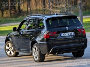 Black BMW X3 2006 in Jurmala, with an engine capacity of 2.00 L and mileage of 0 thousand km for 25900 €, photo 5 on AUTOMOTO.COM.LV