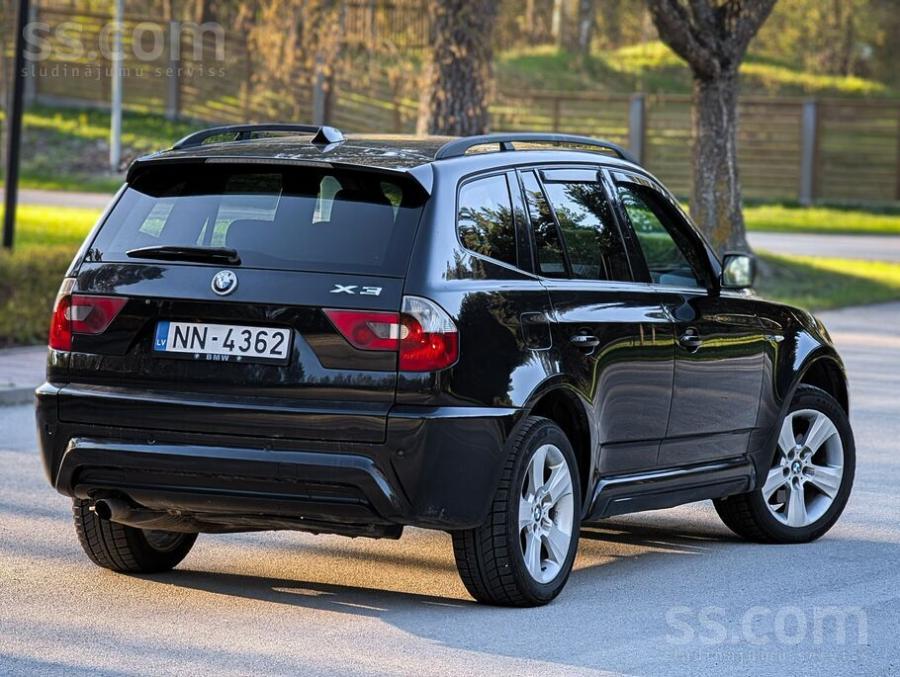 Black BMW X3 2006 in Jurmala, with an engine capacity of 2.00 L and mileage of 0 thousand km for 25900 €, photo 6 on AUTOMOTO.COM.LV