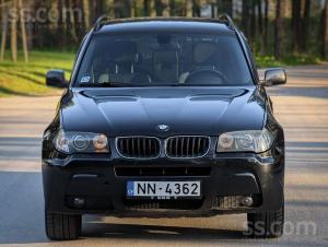 Black BMW X3 2006 in Jurmala, with an engine capacity of 2.00 L and mileage of 0 thousand km for 25900 €, photo 7 on AUTOMOTO.COM.LV