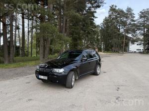 Melns BMW X3 2006 Jēkabpils, ar dzinēja tilpumu 3.00 L un nobraukumu 350 tūkst. km par 6777 €, foto 2 vietnē AUTOMOTO.COM.LV