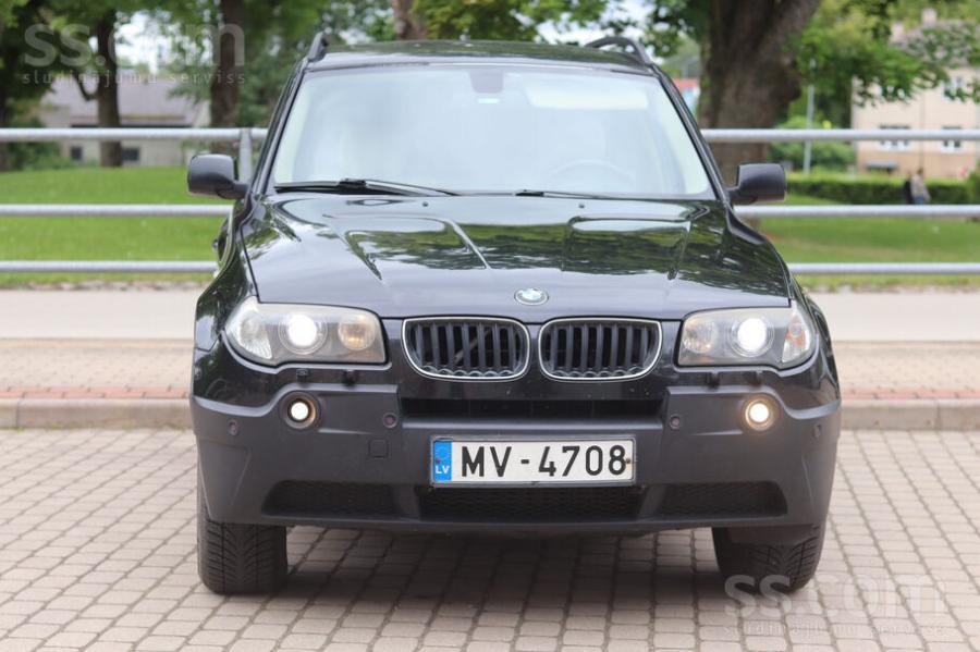 Melns BMW X3 2006 Bauska, ar dzinēja tilpumu 2.00 L un nobraukumu 326 tūkst. km par 4100 €, foto 1 vietnē AUTOMOTO.COM.LV