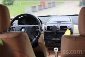 Melns BMW X3 2006 Bauska, ar dzinēja tilpumu 2.00 L un nobraukumu 326 tūkst. km par 4100 €, foto 9 vietnē AUTOMOTO.COM.LV