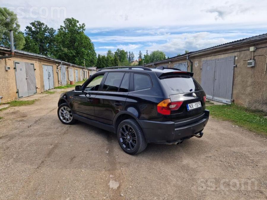 Melns BMW X3 2006 Valmiera, ar dzinēja tilpumu 3.00 L un nobraukumu 418 tūkst. km par 3600 €, foto 3 vietnē AUTOMOTO.COM.LV