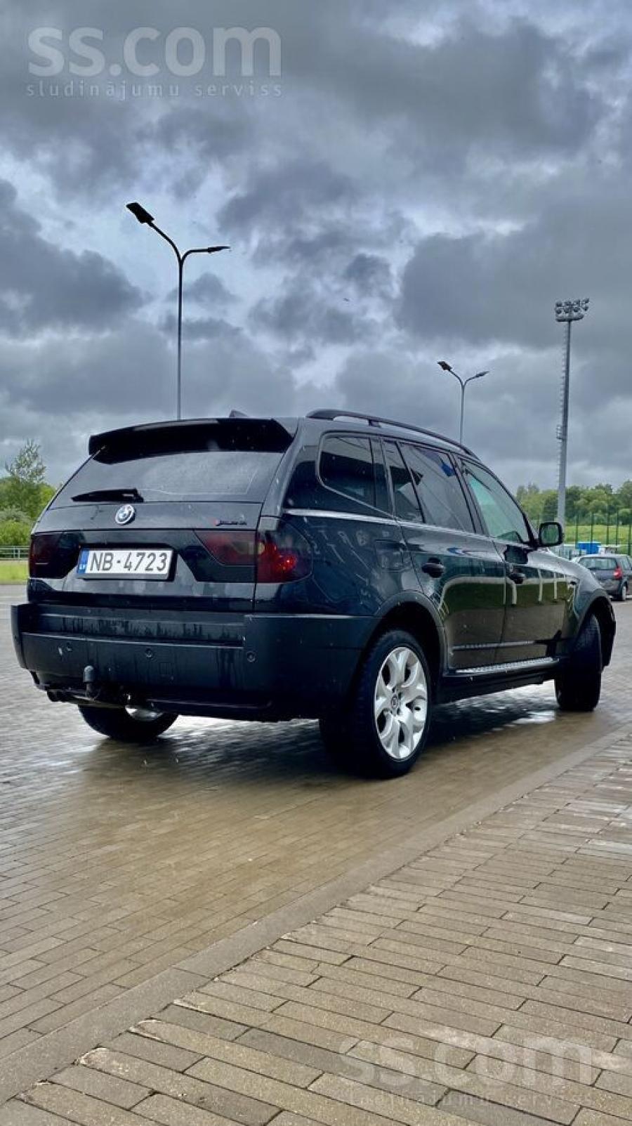 Melns BMW X3 2006 Rēzekne, ar dzinēja tilpumu 3.00 L un nobraukumu 290 tūkst. km par 4750 €, foto 4 vietnē AUTOMOTO.COM.LV