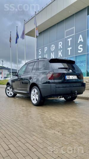 Melns BMW X3 2006 Rēzekne, ar dzinēja tilpumu 3.00 L un nobraukumu 290 tūkst. km par 4750 €, foto 5 vietnē AUTOMOTO.COM.LV