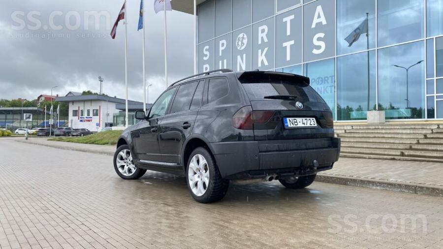 Melns BMW X3 2006 Rēzekne, ar dzinēja tilpumu 3.00 L un nobraukumu 290 tūkst. km par 4750 €, foto 6 vietnē AUTOMOTO.COM.LV