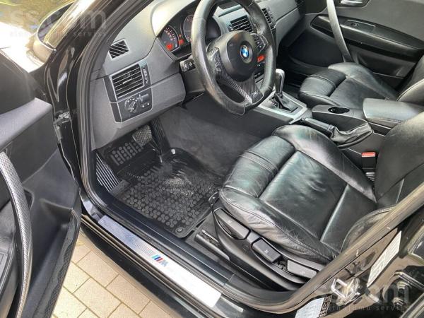 Melns BMW X3 2006 Rēzekne, ar dzinēja tilpumu 3.00 L un nobraukumu 0 tūkst. km par 5850 €, foto 11 vietnē AUTOMOTO.COM.LV