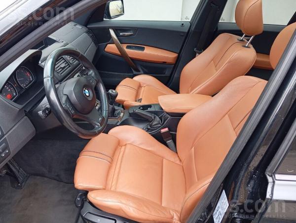 Black BMW X3 2006 in Riga, with an engine capacity of 2.00 L and mileage of 253 thousand km for 4777 €, photo 11 on AUTOMOTO.COM.LV