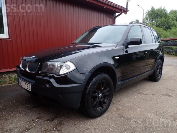 Black BMW X3 2006 in Liepaja, with an engine capacity of 2.00 L and mileage of 226 thousand km for 3950 €, photo 4 on AUTOMOTO.COM.LV