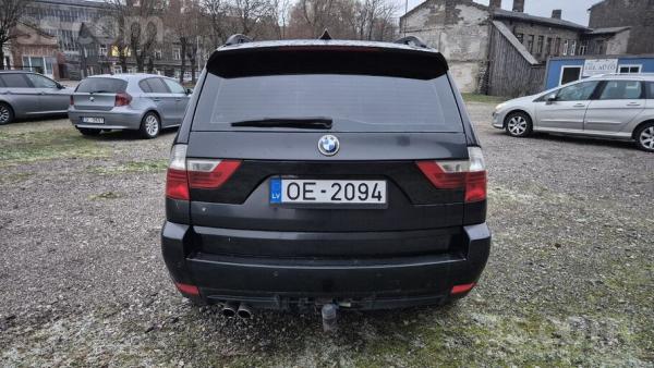 Melns BMW X3 2006 Liepāja, ar dzinēja tilpumu 3.00 L un nobraukumu 494 tūkst. km par 4350 €, foto 6 vietnē AUTOMOTO.COM.LV